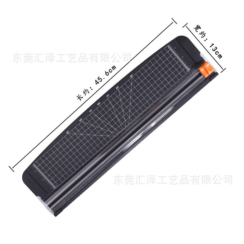 Резак для бумаги A3, триммер для бумаги, планировщик для студентов, портативный легкий резак для бумаги 42 см, маленький ручной резак для бумаги