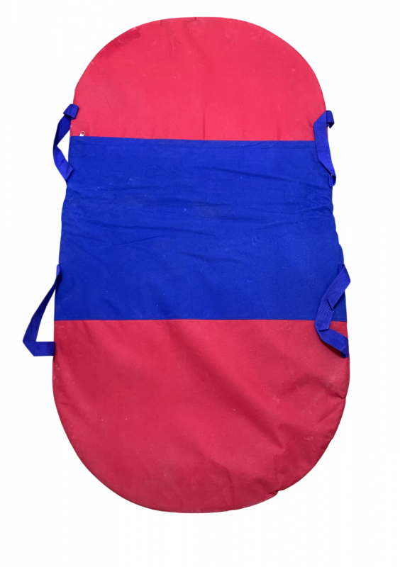 Санки-ледянки двухместные 117х60 см, тентовая ткань, поролон