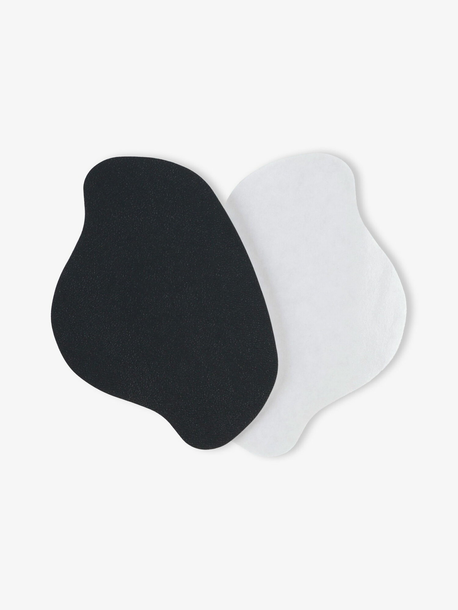 Набор заплаток для ремонта подпяточников обуви, из кожзама, клеевые, 6 шт, серый