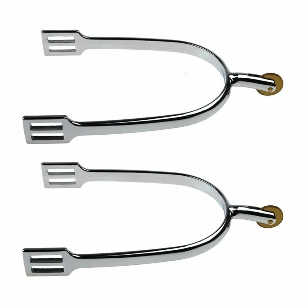 Прочные шпоры для верховой езды с хромированным покрытием, длина шеи 30 мм, снаряжение для велоспорта