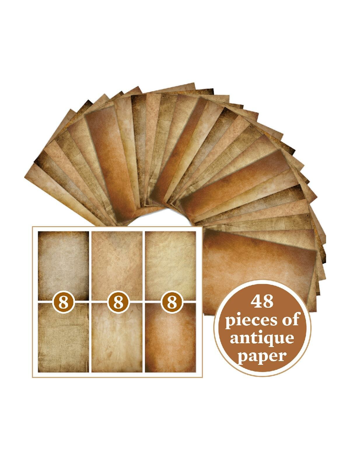 Набор бумаги для принтера с дизайном для двусторонней печати для творческой переписки