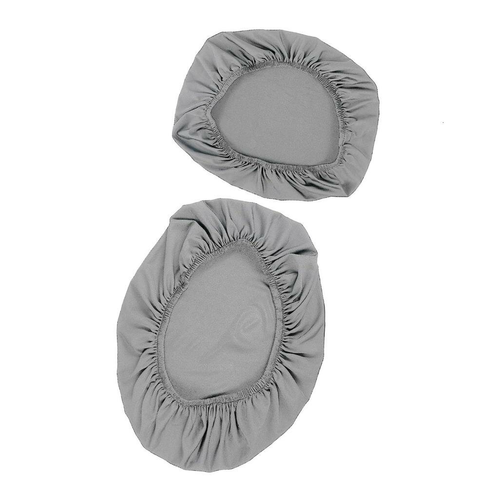 Универсальные крышки для унитаза и бачка, 2 шт, Серый