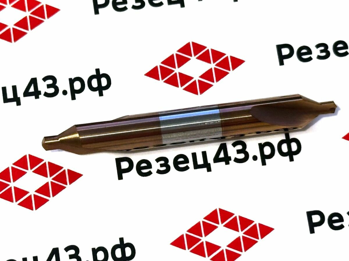 Центровочное сверло, твердосплавное, 2.5 мм