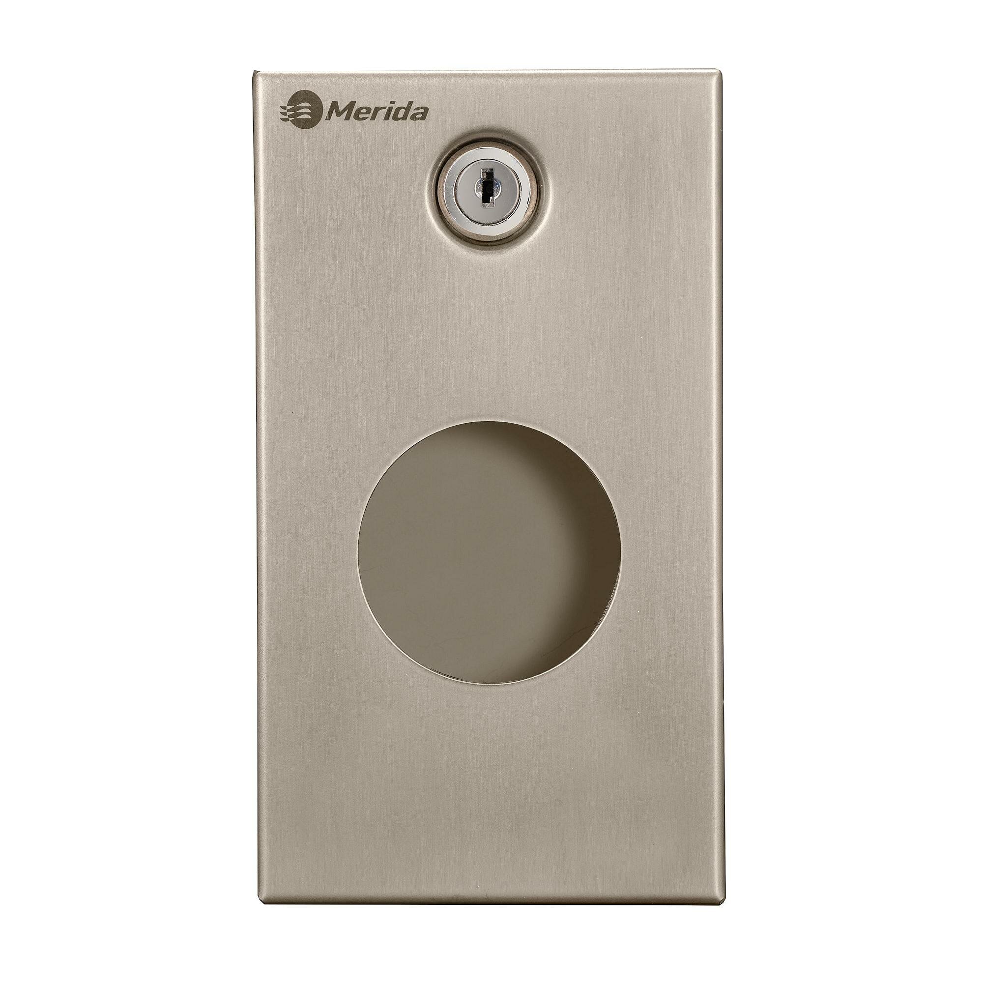 Диспенсер гигиенических пакетов Merida Stella R GSA002. R цвет Нержавеющая сталь