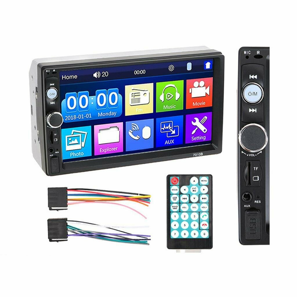 Автомагнитола 2Din с сенсорным экраном, 7010B