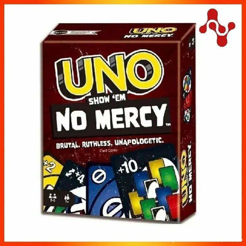 Карточная настольная игра UNO Show em No Mercy