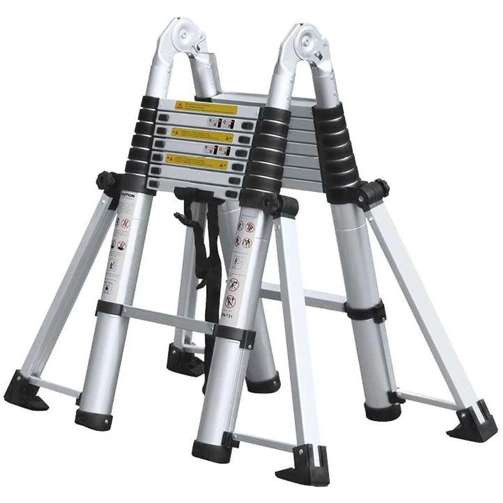 Лестница-стремянка телескопическая Сорокин Profi 6.8 м 24.68