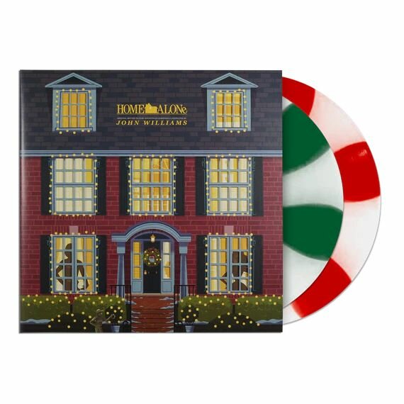 Сборник - John Williams - Home Alone (Один дома) (Original Motion Picture Soundtrack) (2026)/2xLP/35th anniversary - Зелено-красно-белое мороженое/Виниловая пластинка