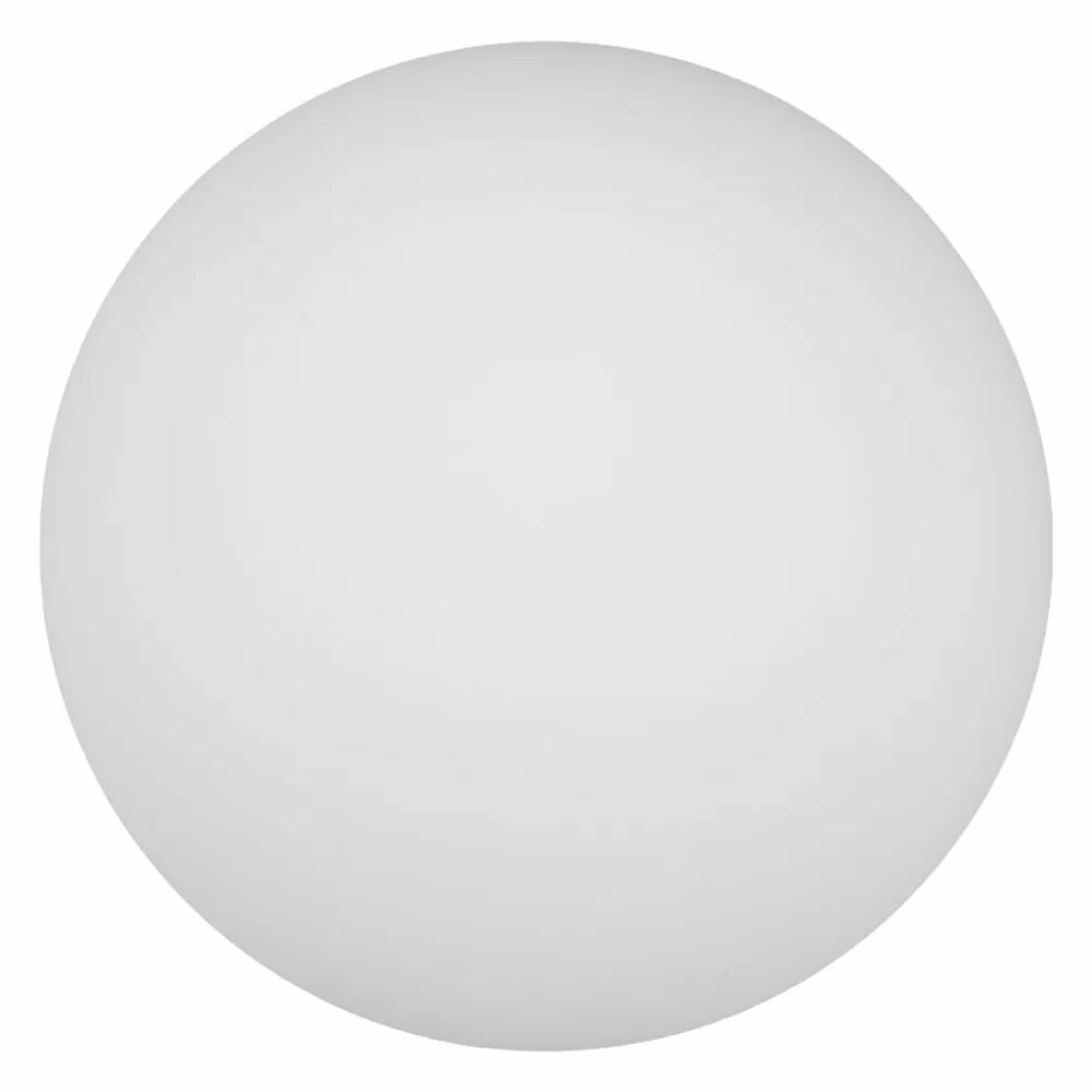 Плафон для светильника, круглая форма, молочный тон, диаметр 13.00 см, с равномерным рассеиванием света