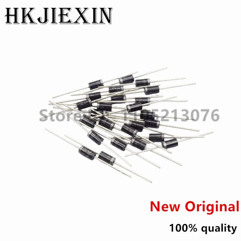 Диоды HER208 DO-41 100 шт. 2А 1000В