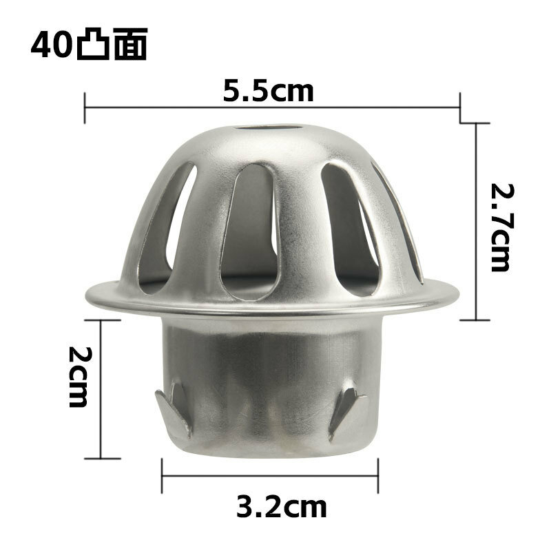 Нержавеющая сталь, круглый слив для пола, крышка сливного отверстия, карточный тип, большой слив, антизасорение, дренаж для дождевой воды на улице