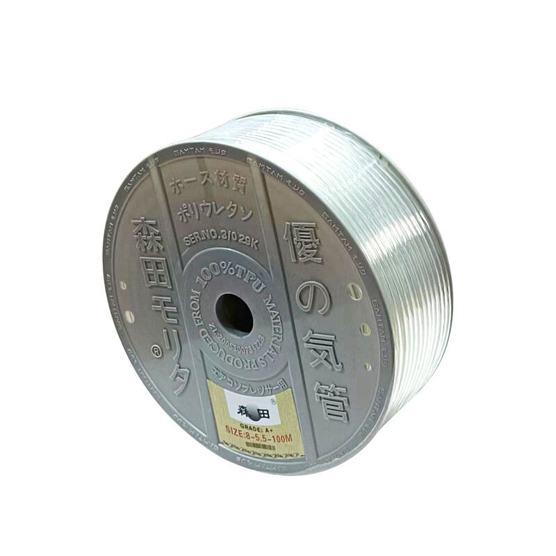 Морита PU воздушный шланг 4/6/8/10/12/14/16 мм мягкая трубка для воздушного компрессора, воздушного насоса, пневматического воздушного шланга, мягкой трубки