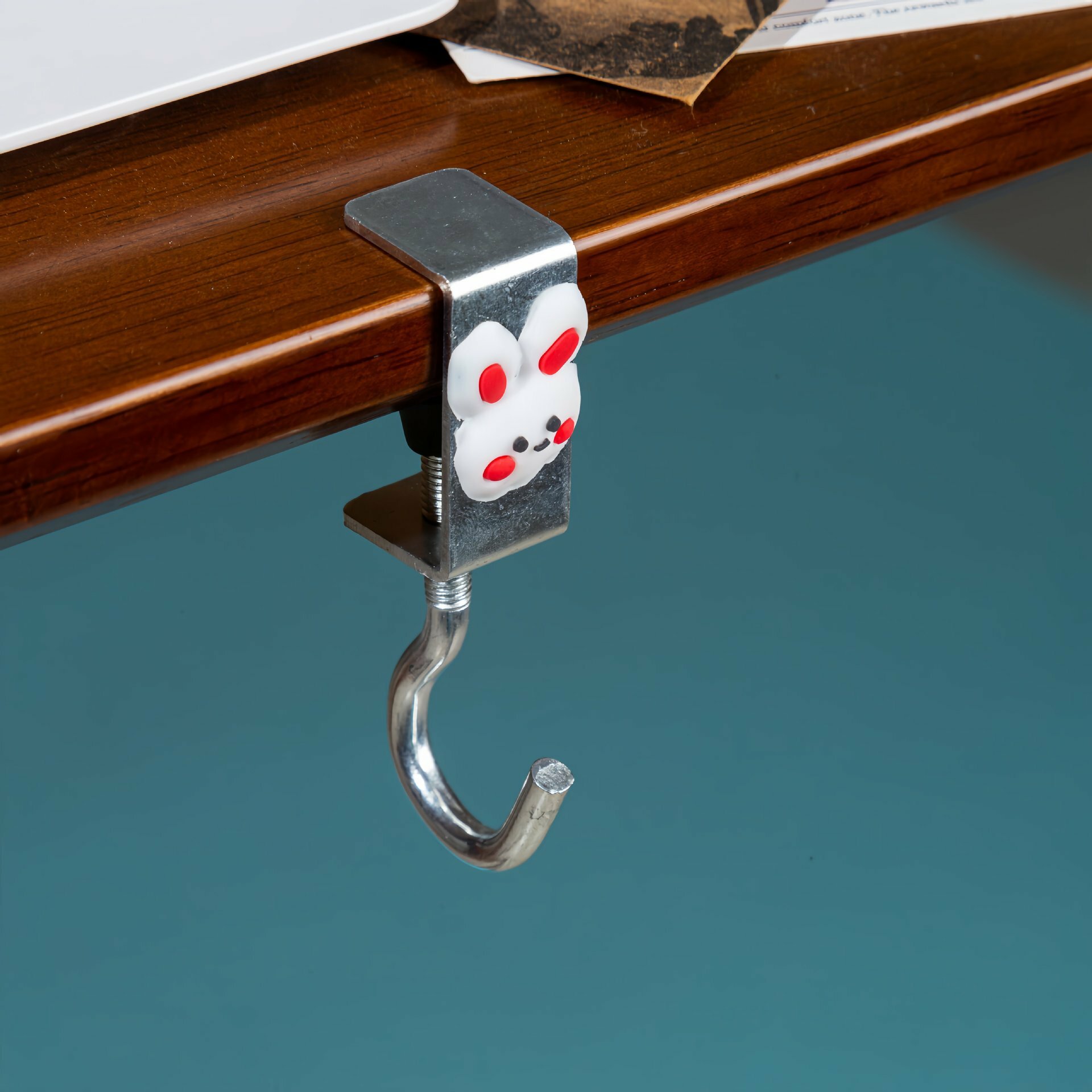 Крючок без сверления, подвижный, тяжелый, для студенческого стола, рюкзака, офисного стола, боковая подвесная сумка, съемное использование