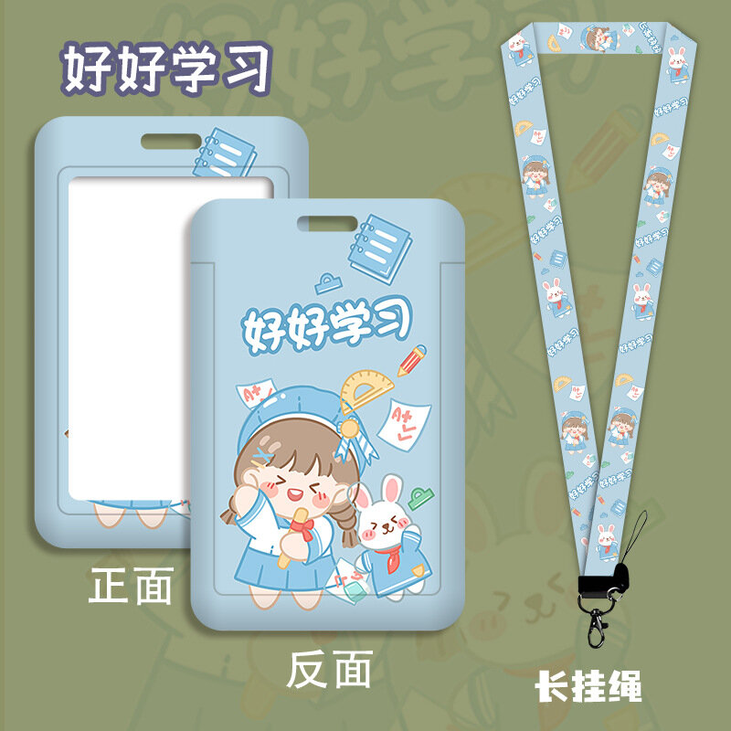 Держатель студенческой карты с шнурком для шеи, держатель ID, рабочий бейдж, карта питания, карта доступа в автобус и метро, оптовая продажа