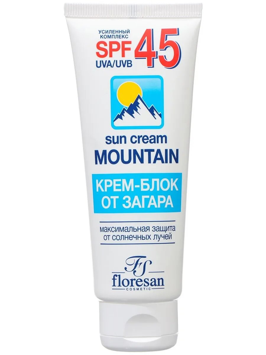 Крем блок от загара SPF 45водостойкий, 60 мл