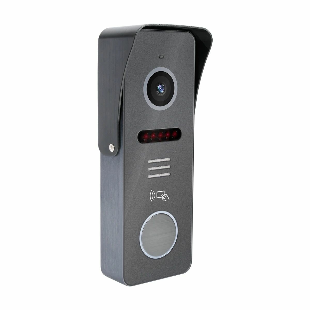 WARTE-DP-03PR (графит)(Mifare) MHD-H 2Мп Цветная вызывная видеопанель домофона ИК-2м (150 град)