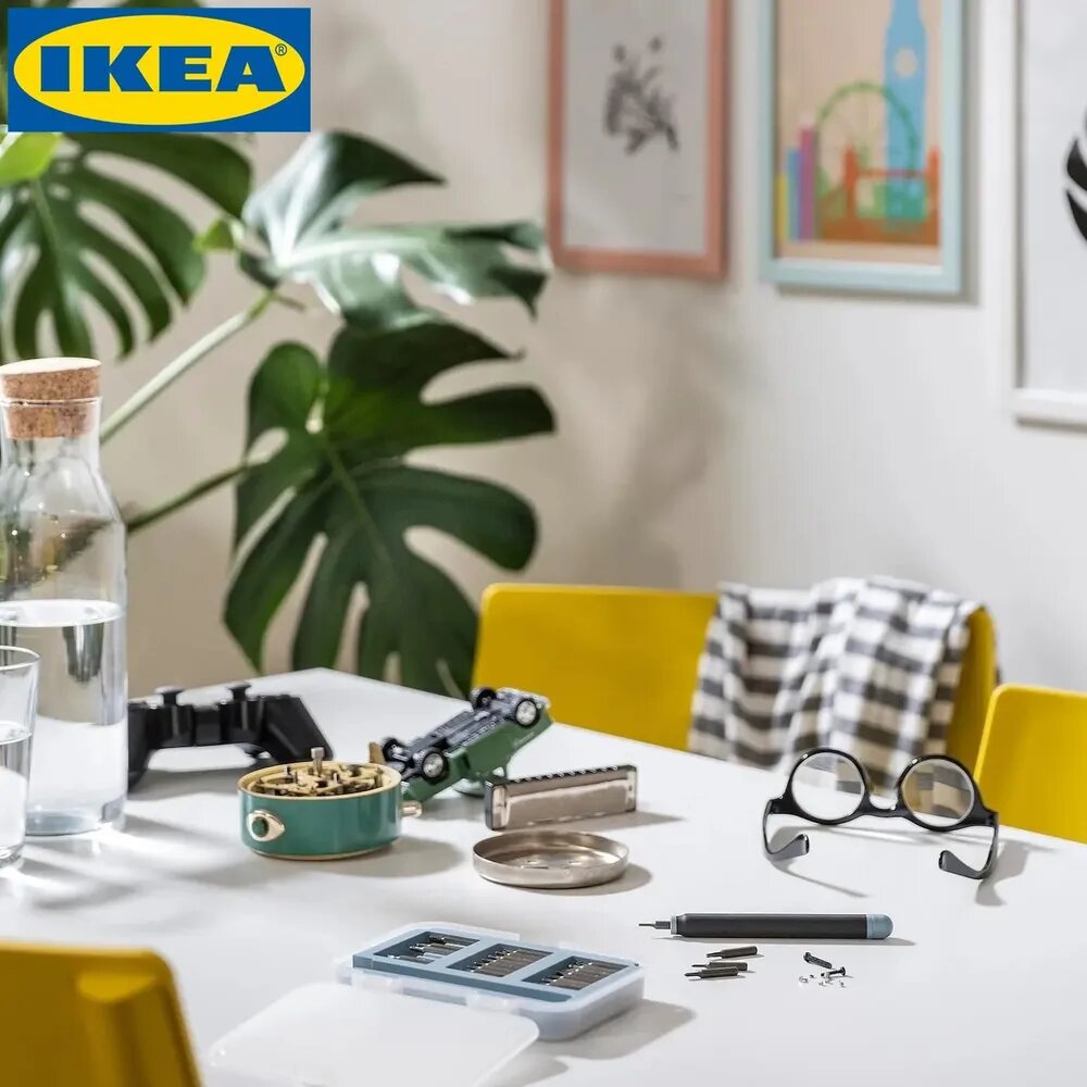 Набор отверток IKEA TRIXIG 25 шт, универсальный комплект инструментов для ремонта дома — фото 1