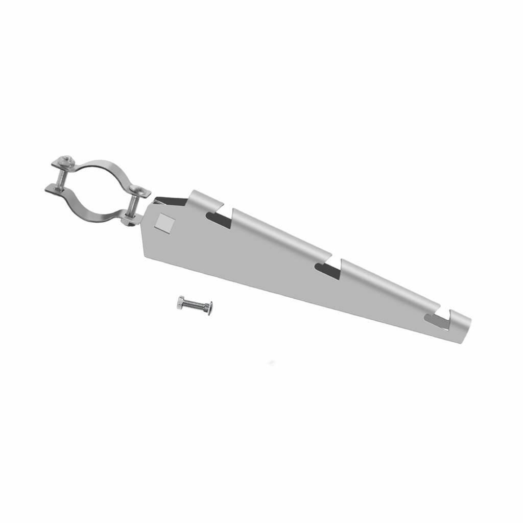 Кронштейн для колючей проволоки для сетчатого забора, удлинитель для садового ограждения, цинковая сталь, 365 мм, простой монтаж