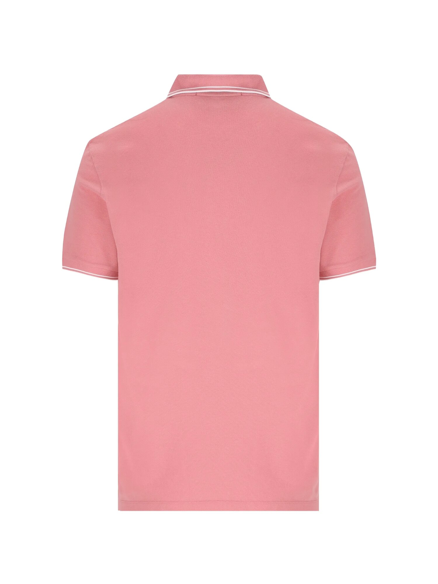 Рубашка Stone Island Logo-patch polo shirt, размер M, розовый — фото 1
