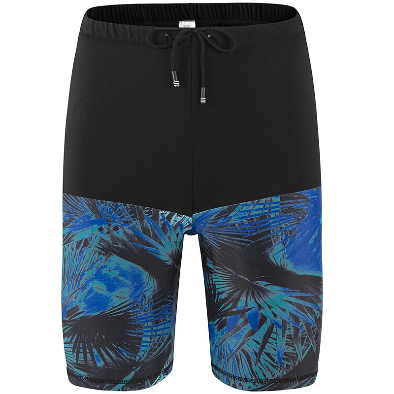 Мужской гидрокостюм для дайвинга, купальный костюм, защита от солнца, быстросохнущий, с длинным рукавом, принтованный, круглый вырез, двухкомпонентный спортивный набор для снорклинга, свободное дайвинг