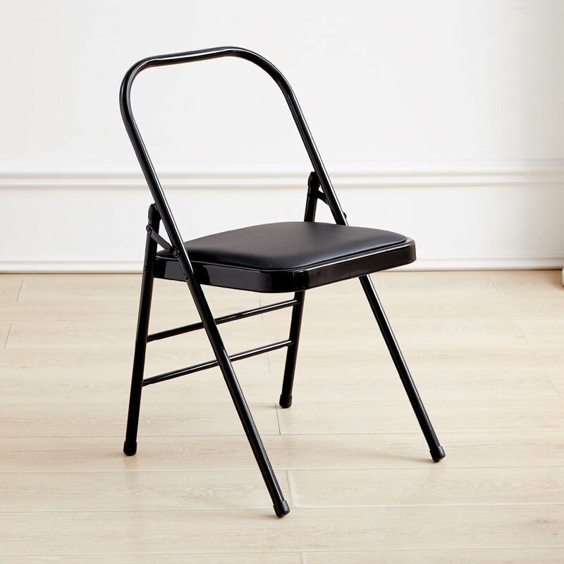 Йога-кресло Iyengar профессионального уровня, универсальное кресло для пилатеса, поверхность из PU, для домашнего использования, утолщенное специальное кресло, складное