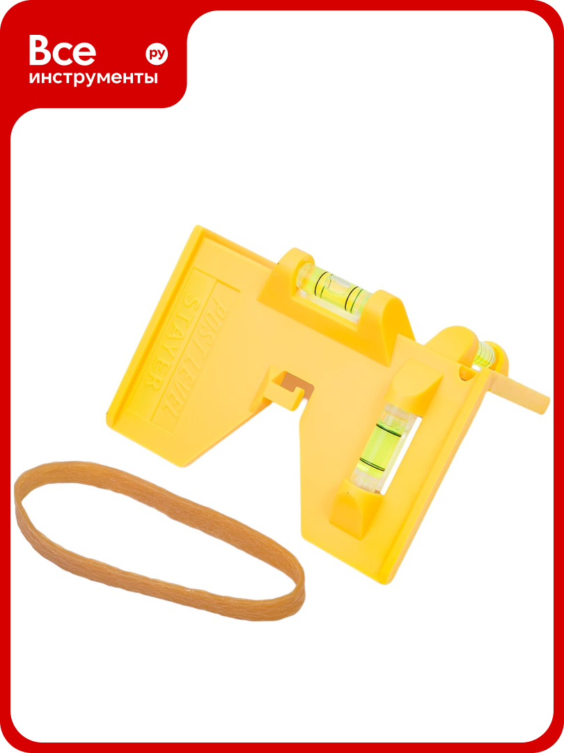 Магнитный уровень углового типа STAYER POST-Level 3456_z02, резиновый