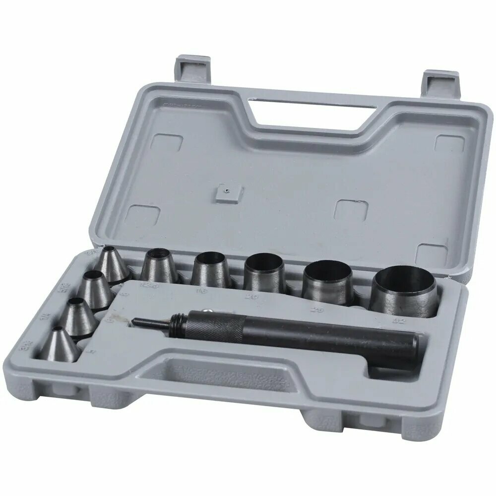 10 шт. комплект сверхпрочных полых пробойников для прокладок, кожи, резины, перфорации