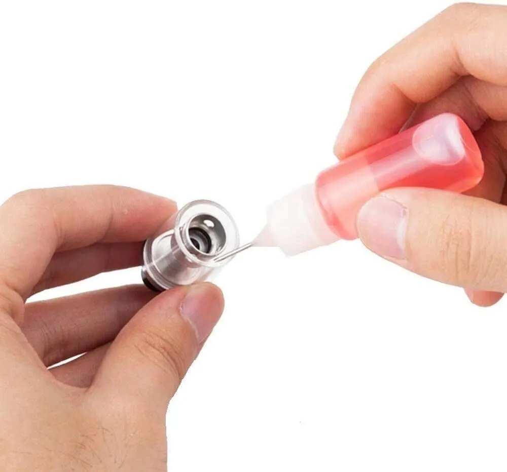 Бутылочка для шприца-капельницы - (10 шт,10мл)Бесплатная воронка