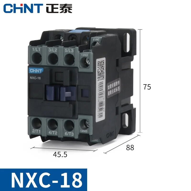 Контактор CHINT NXC-18 18A AC 24V