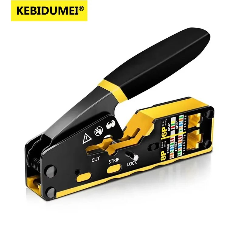 Инструмент для обжима RJ45 kebidumei