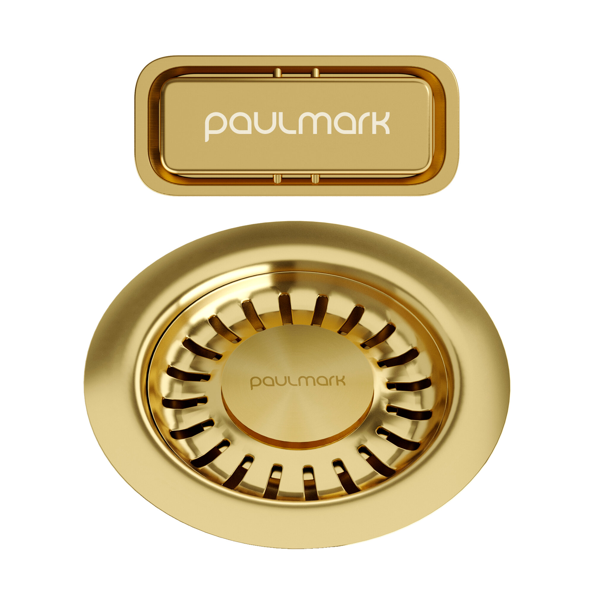 Сифоны/слив/крепёж Paulmark, PM6024-LG, светлое золото