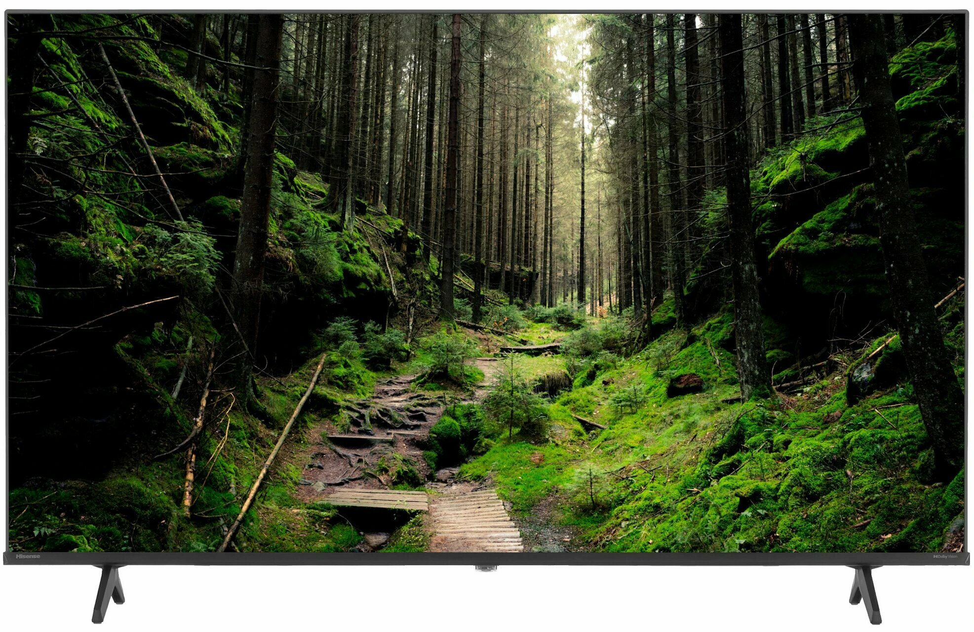 Телевизор Hisense 50A6, диагональ 50", 4K, Direct LED, VIDAA, Black