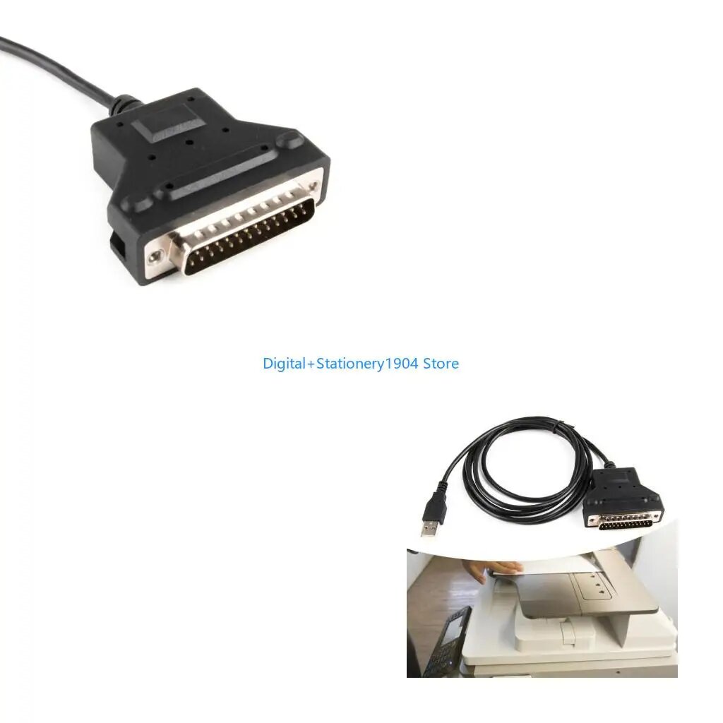 USB-DB25 адаптер 25-контактный