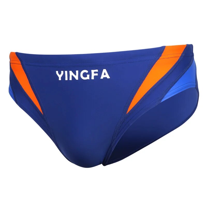Мужские плавки YINGFA синие, размер L