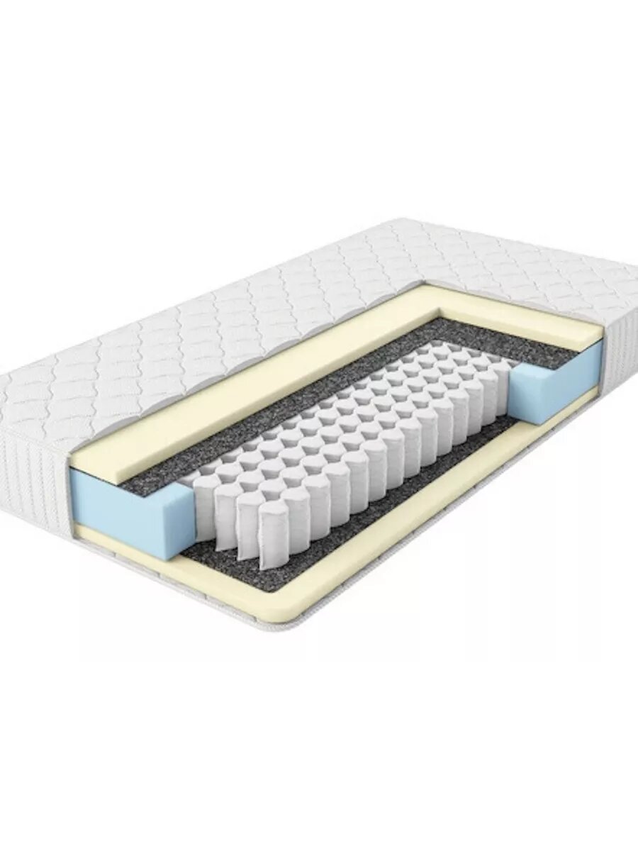 Матрас Guter Mebel Base, для кровати-трансформера, армированный пружинный блок 120х200 — фото 1