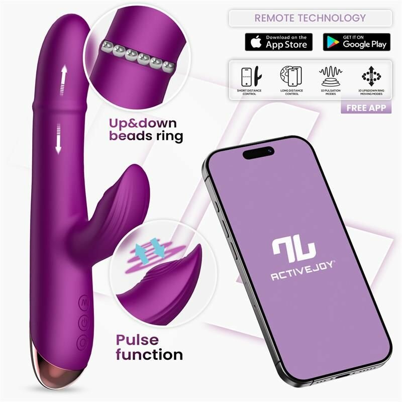 InToYou Sendel вибратор интерактивный с пульсацией и ротацией 22 см