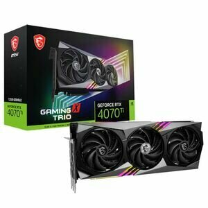 Видеокарта MSI GeForce RTX 4070 Ti GAMING X TRIO 12G