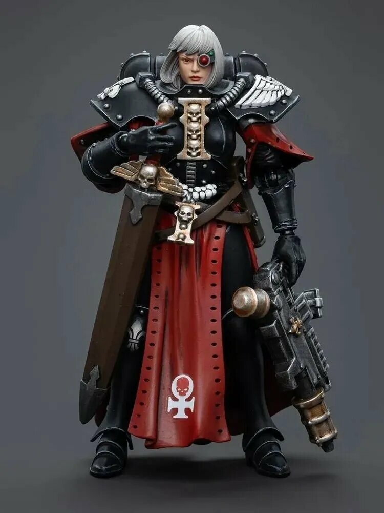 Подвижная фигурка Warhammer 40K 1/18 Action Figures Adepta Sororitas Battle Sister Sister Superior Kassia