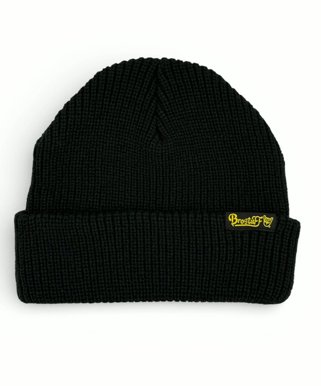 Шапка Bro Stuff BroStuff для мужчин, размер one size, желтый, черный — фото 1