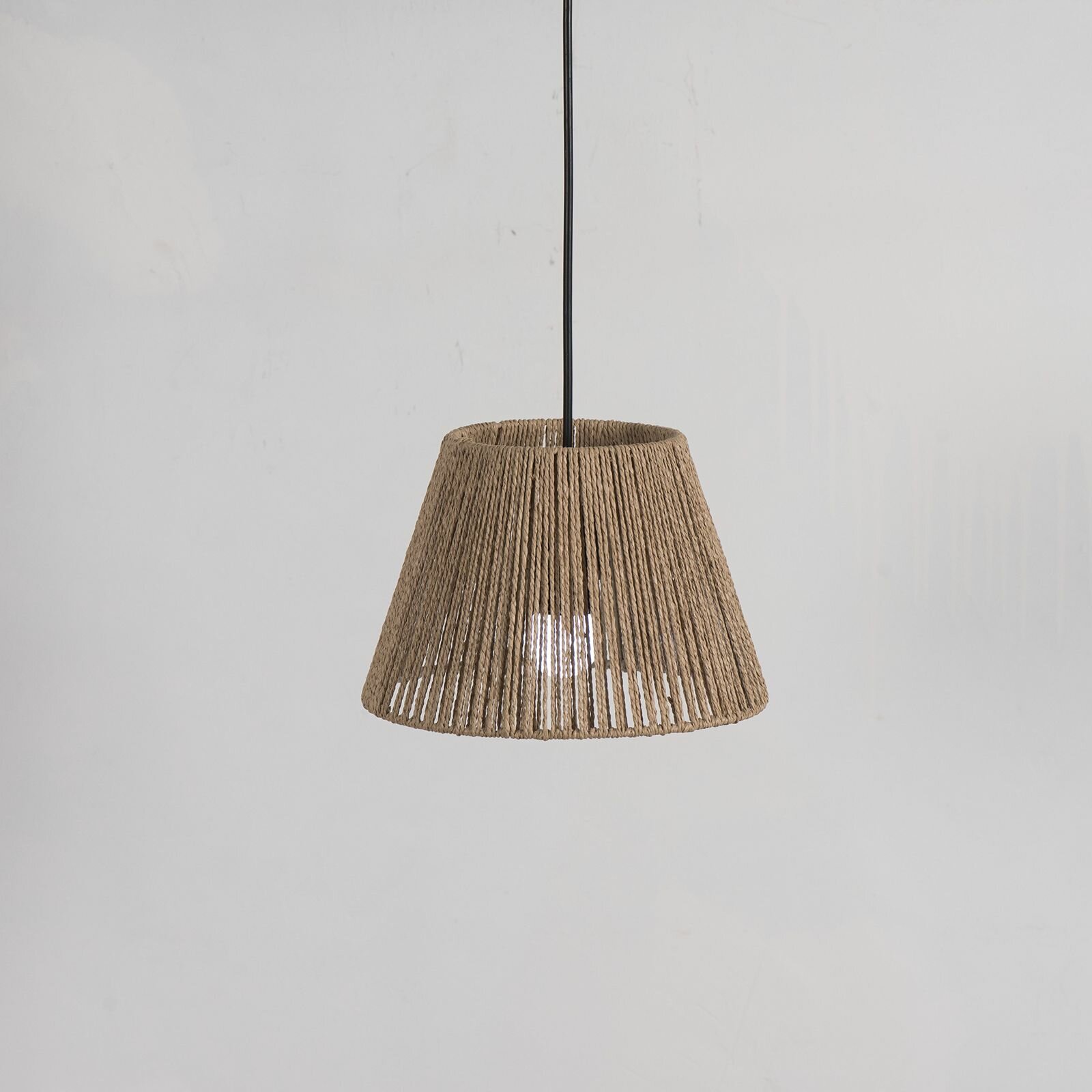 Абажур подвесной лампы из ротанга только абажур 24cmx16cm