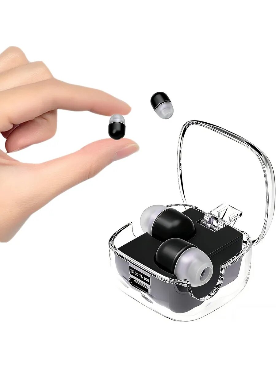 Миниатюрные невидимые Bluetooth-наушники, версия 2026