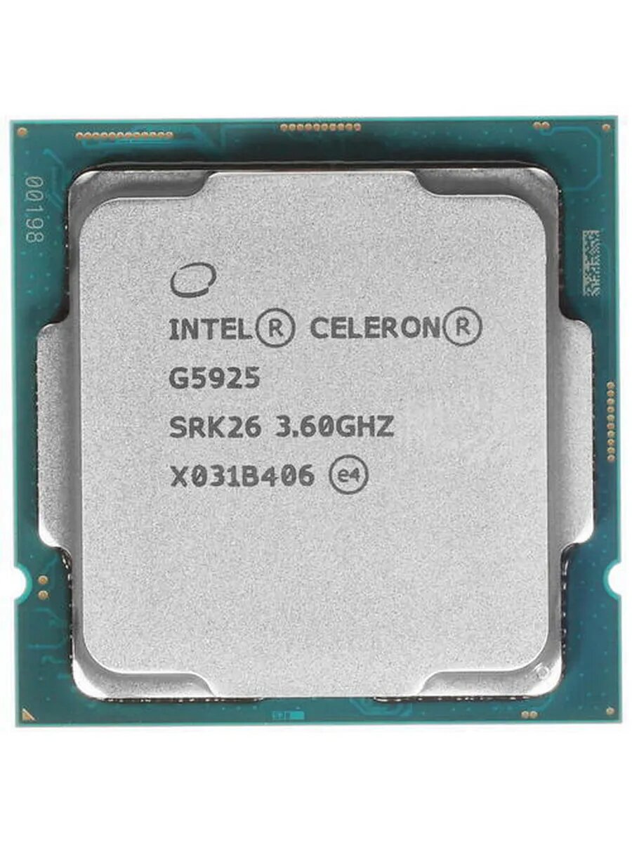 Процессор Celeron G5925 CM8070104292013SRK26 OEM LGA 1200, 2 x 3,6 ГГц