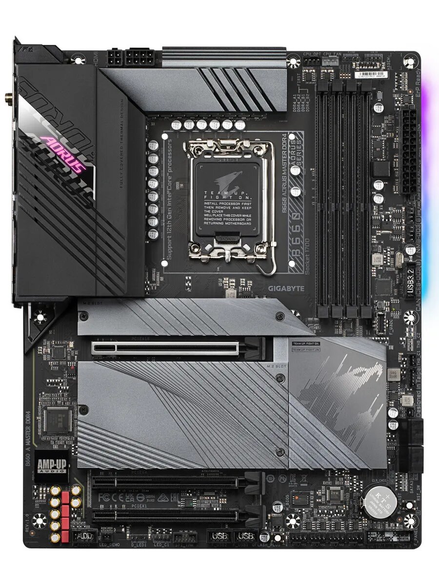 Материнская плата B660 AORUS MASTER DDR4 - LGA 1700, DDR4