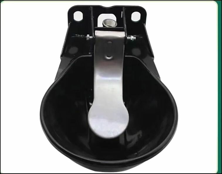 Поилка чугунная 1,5л с языком из нержавеющей стали, артикул 225251