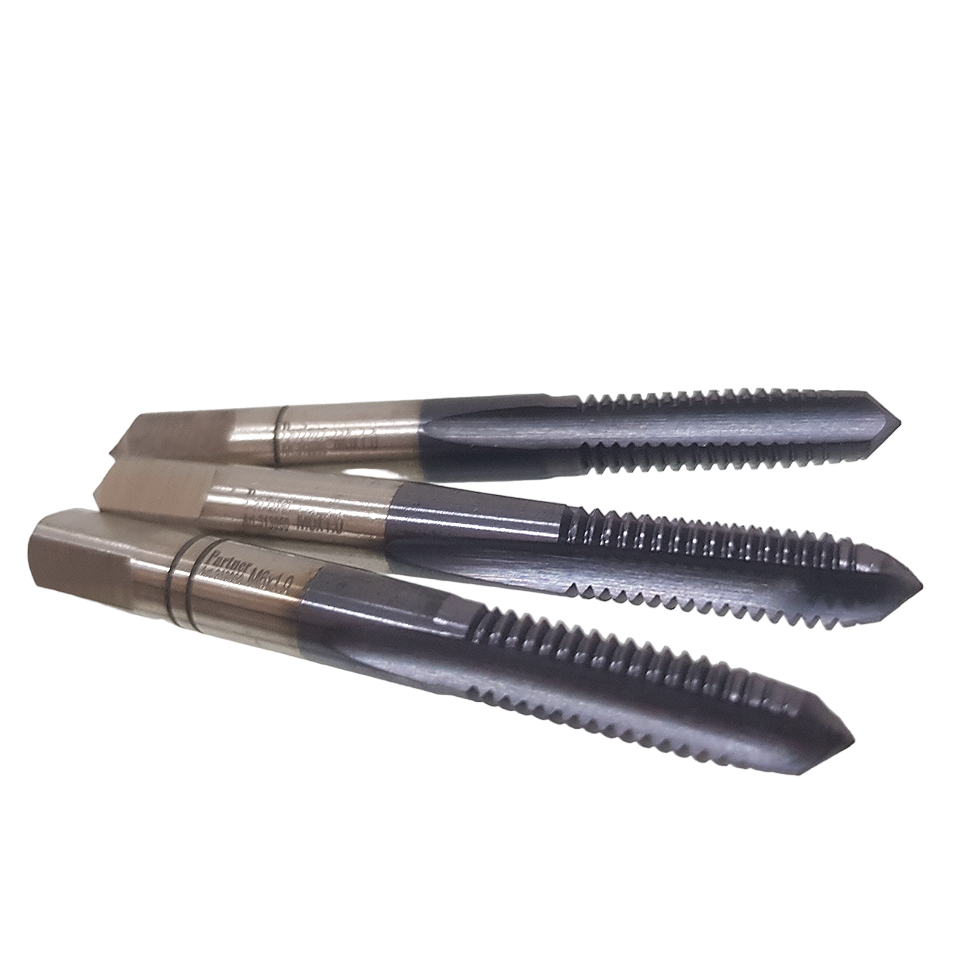 Набор метчиков ручных M6х1 Partner, HSSE, DIN352, 3шт (Серия 313)