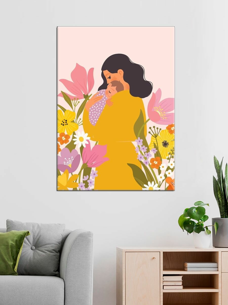 Картина на стену "Акушерство", 30х40 см