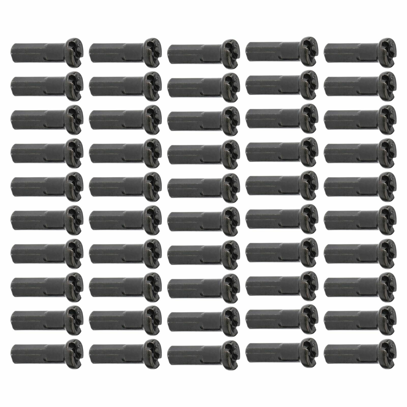 Ниппели для велосипедных спиц, 50 шт, латунные, для горных и шоссейных велосипедов, защита спиц