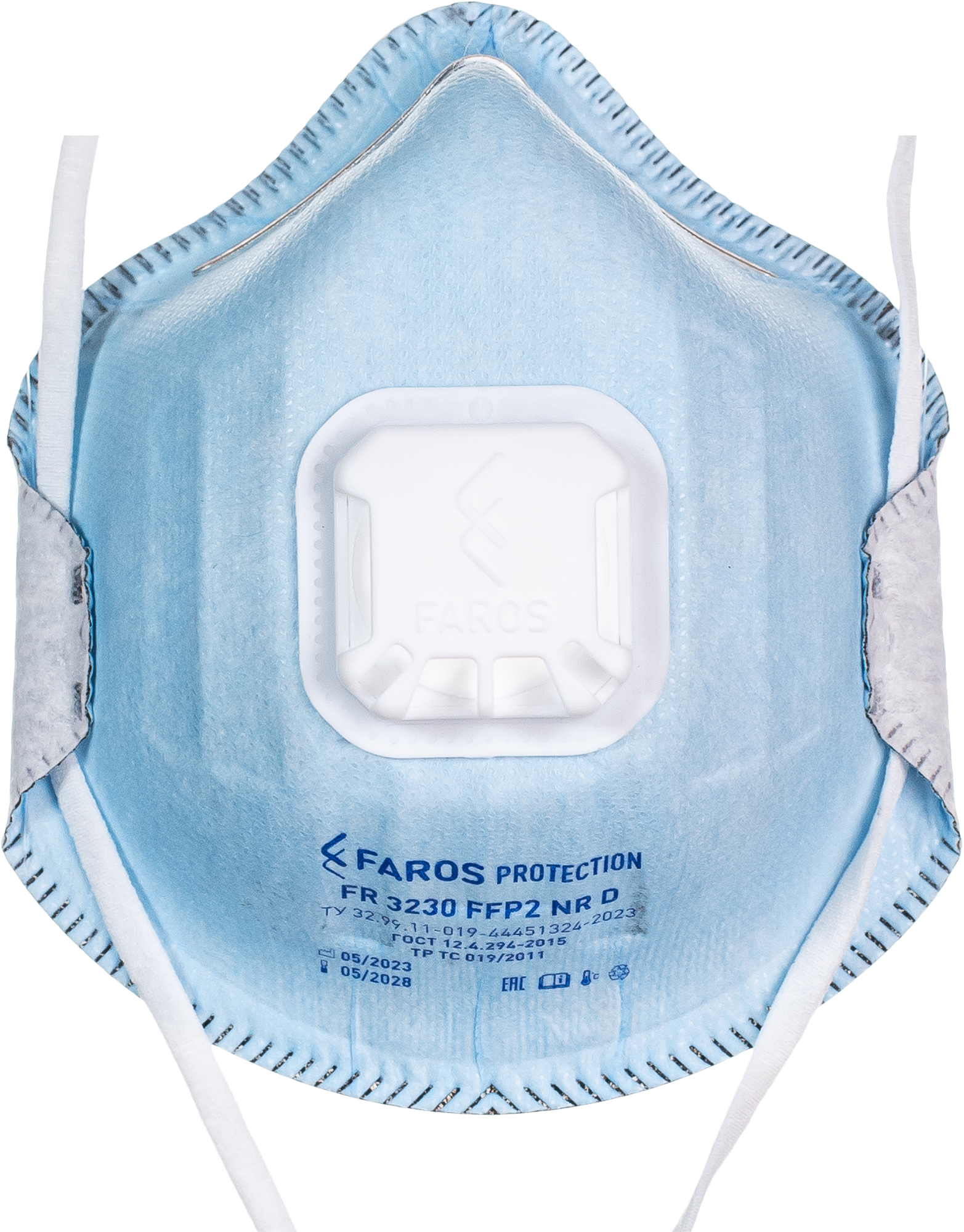 Респиратор FR 3230 с клапаном выдоха, формованный, FFP2 NR D, 10 шт