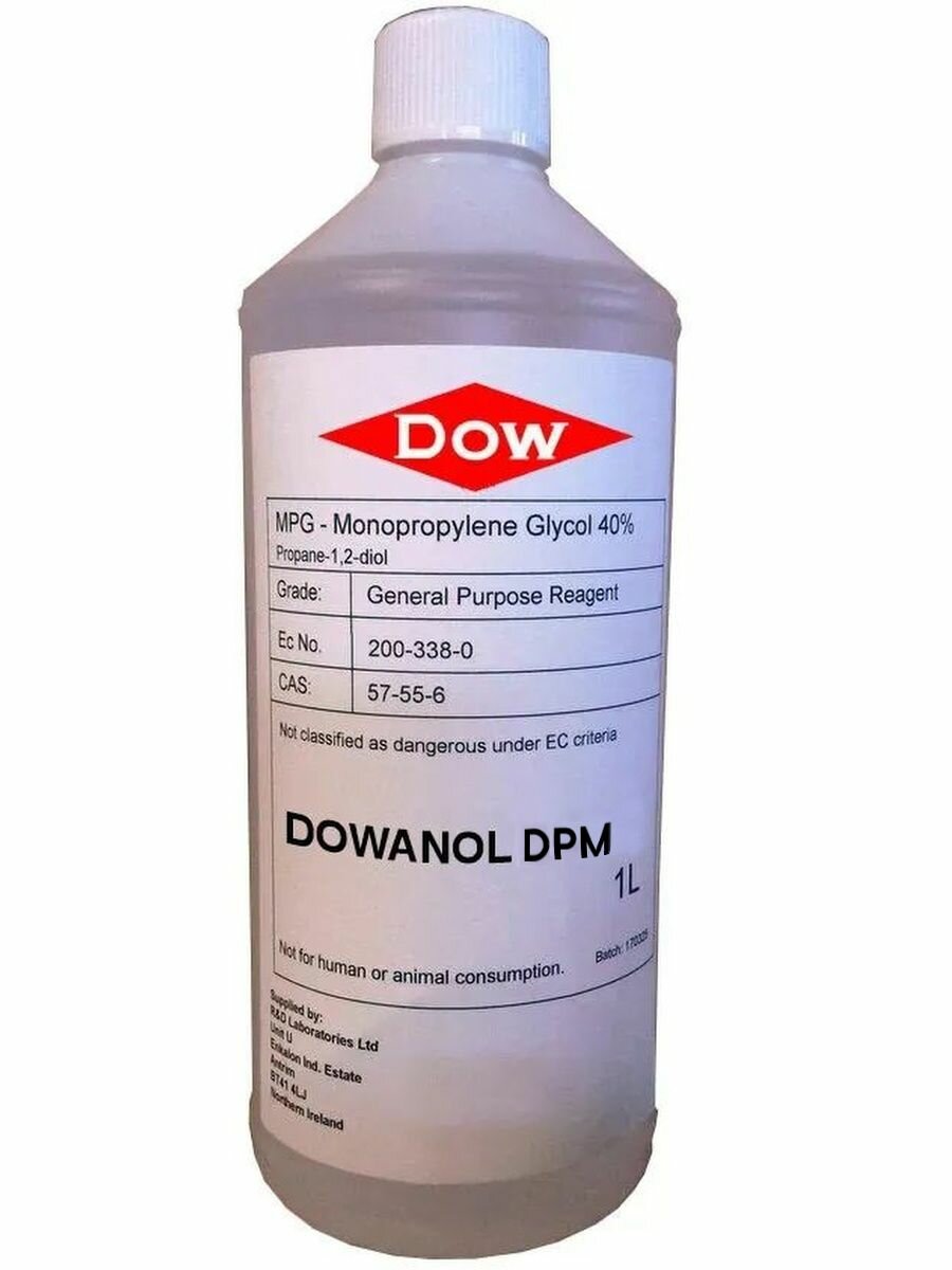 Растворитель дованол DPM, гликолевый эфир (1л)
