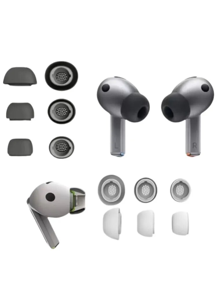 Амбушюры для наушников Samsung Galaxy Buds 3 Pro (S, M, L - 3 пары)